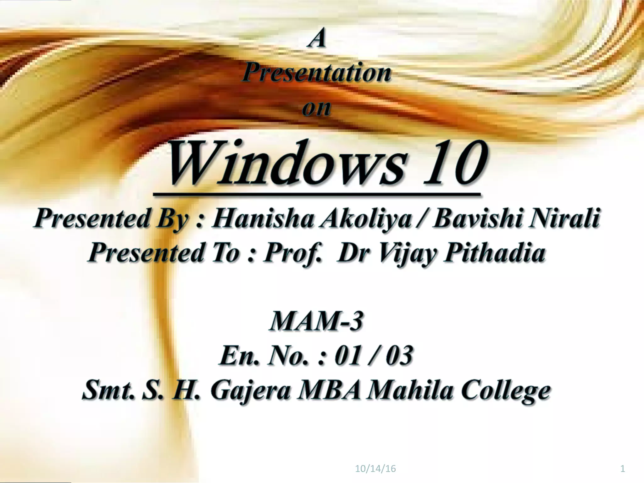 Windows 10 | PPT
