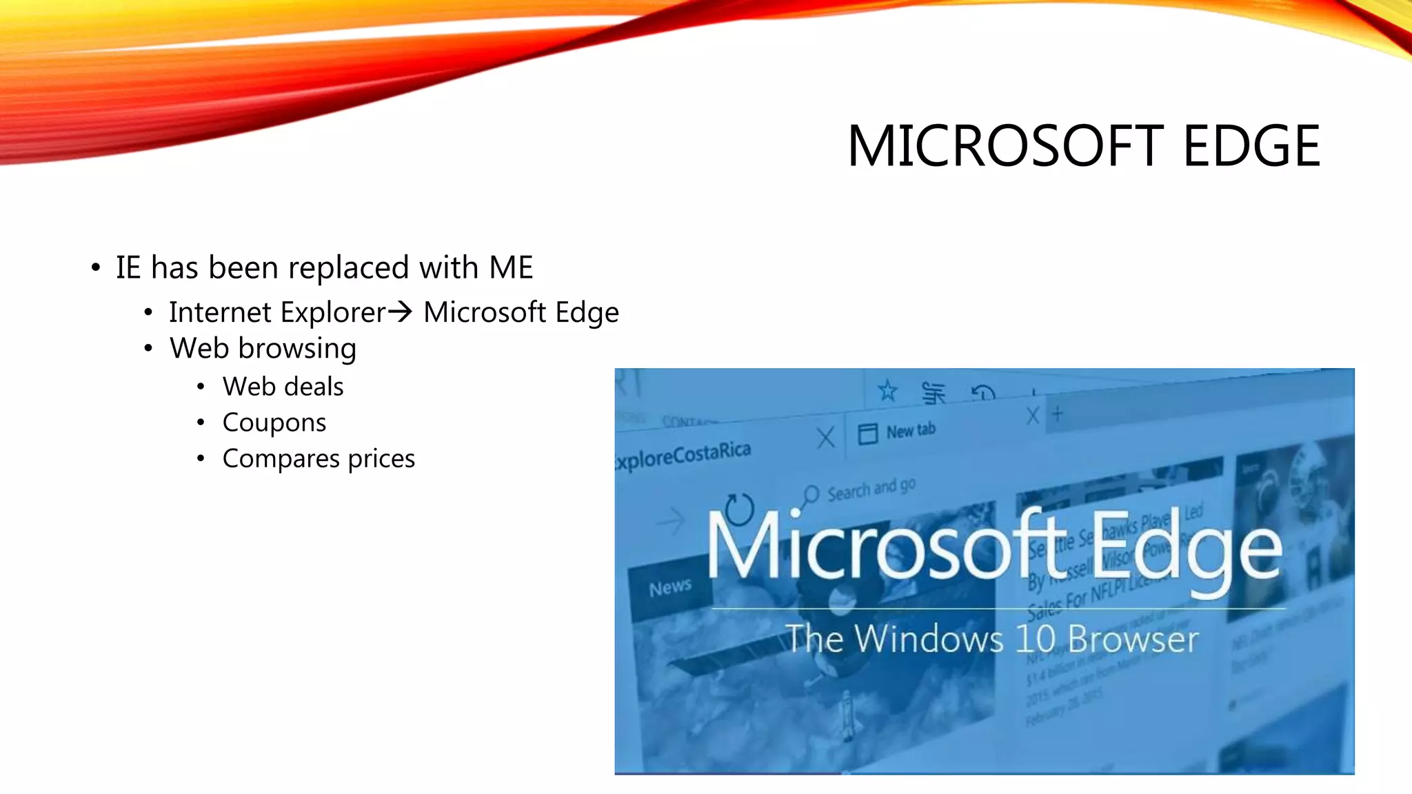 Windows 10 | PPTX | Operating Systems | Computer Software and Applications