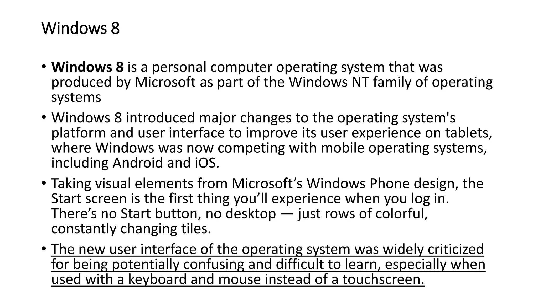 Introduction to Windows 10 | PPTX