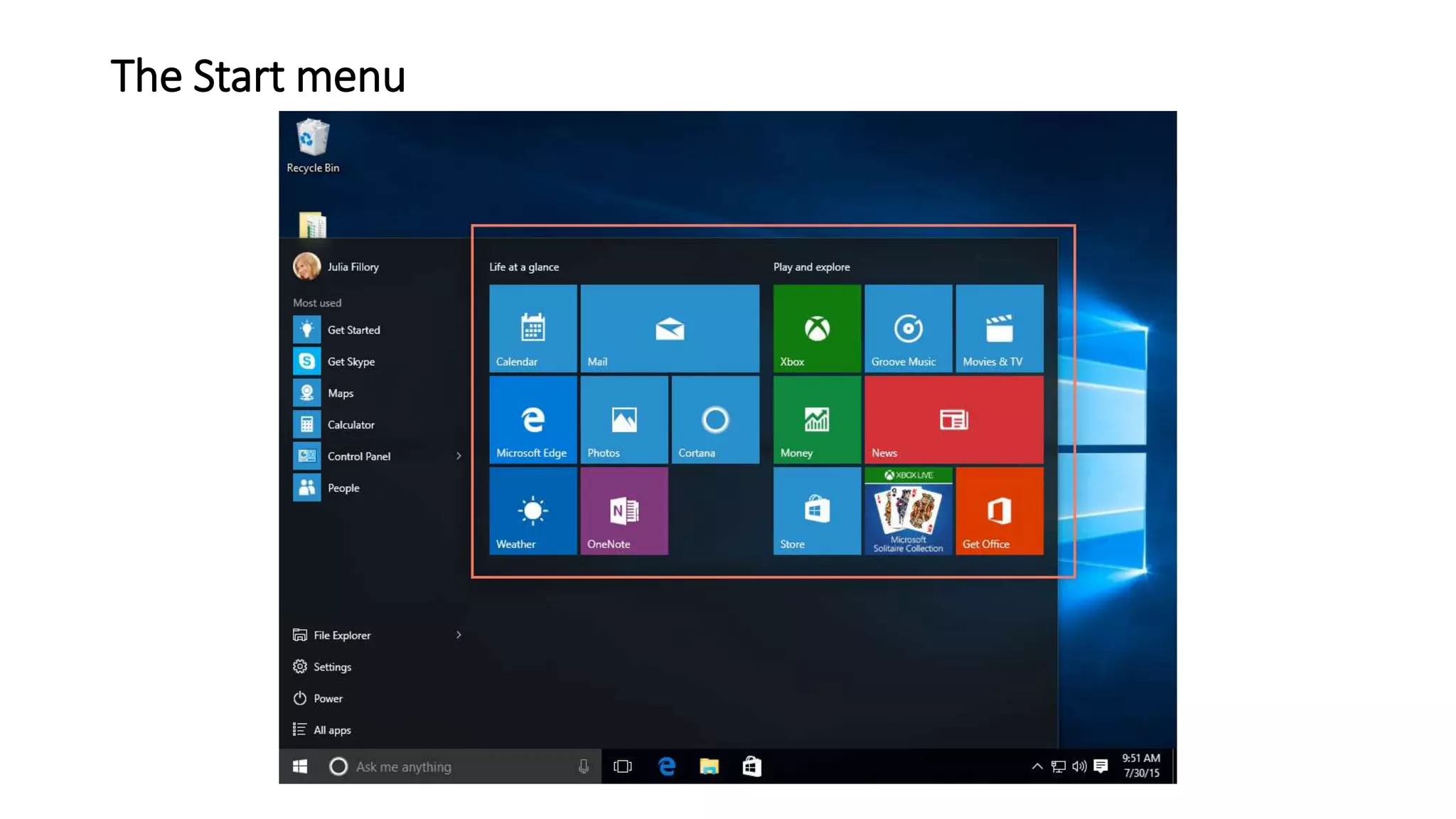 Introduction to Windows 10 | PPTX