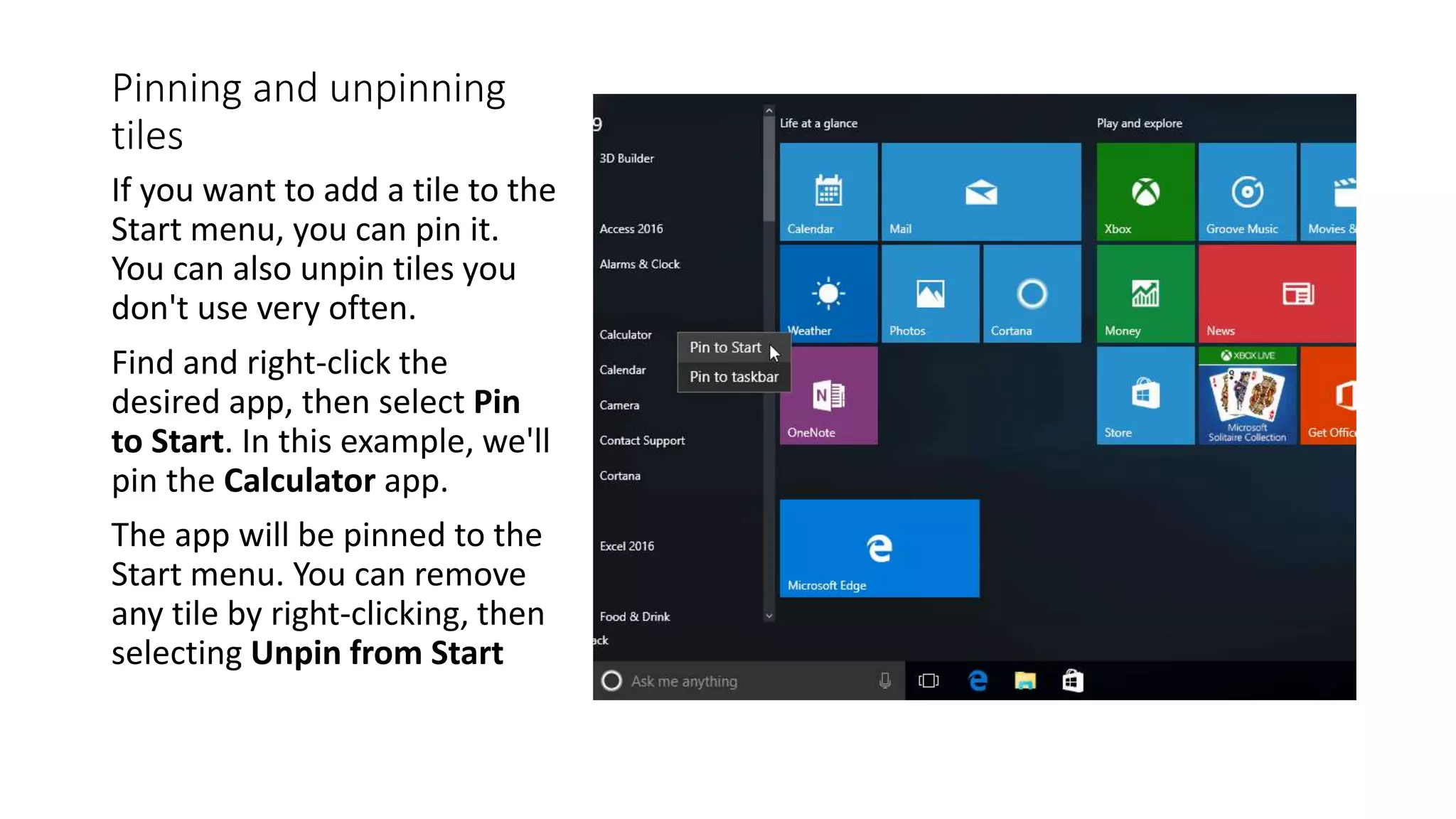 Introduction to Windows 10 | PPTX