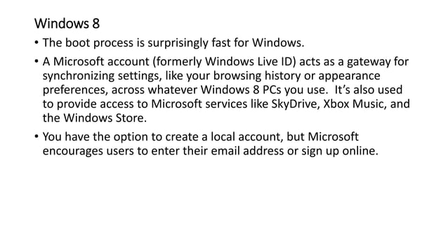 Introduction to Windows 10 | PPTX