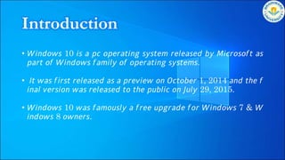 Windows 10 | PPT
