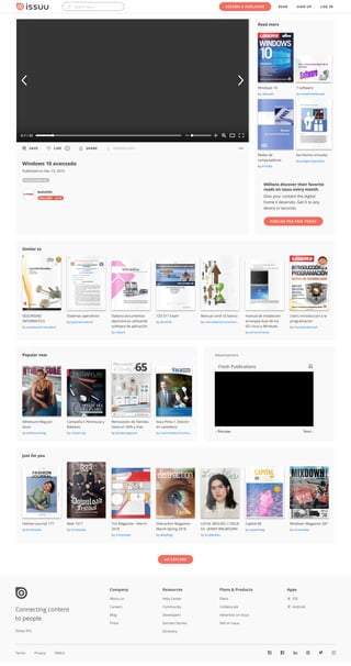 Windows 10 avanzado by red users issuu | PDF