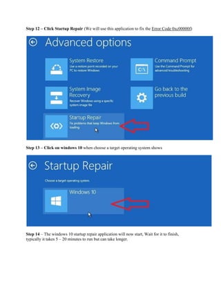 Windows 10 blue screen of death converted | PDF