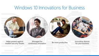 Windows 10 enterprise roadmap (short) | PPTX