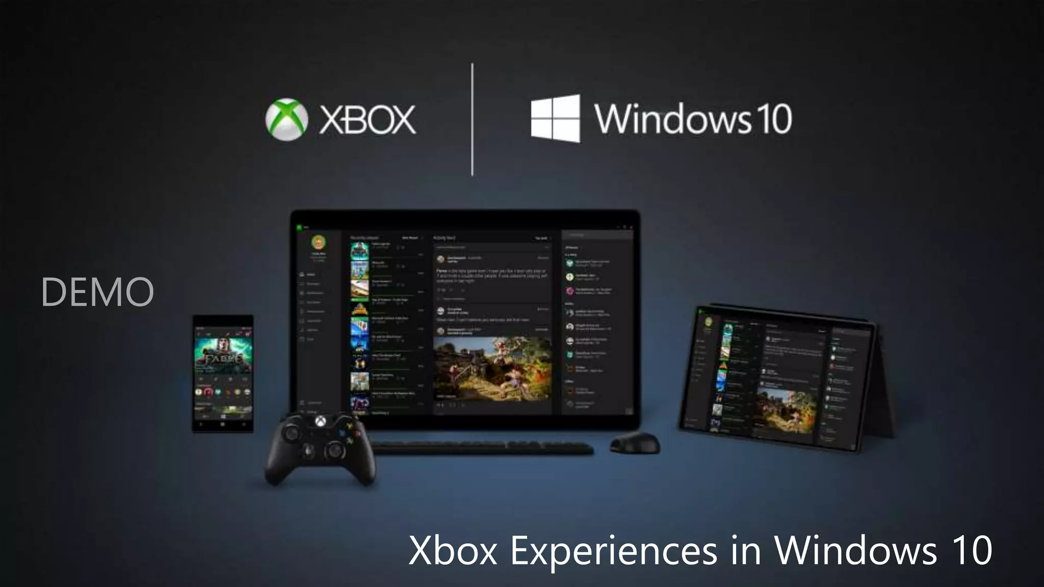 Windows10 gamedevoverviewexcludingvideos | PPT