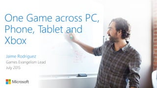 Windows10 gamedevoverviewexcludingvideos | PPT