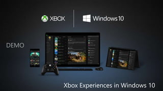Windows10 gamedevoverviewexcludingvideos | PPT