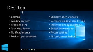 Windows 10 Introduction | PPTX