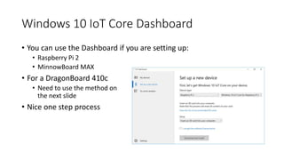 Windows 10 IoT Core | PPTX