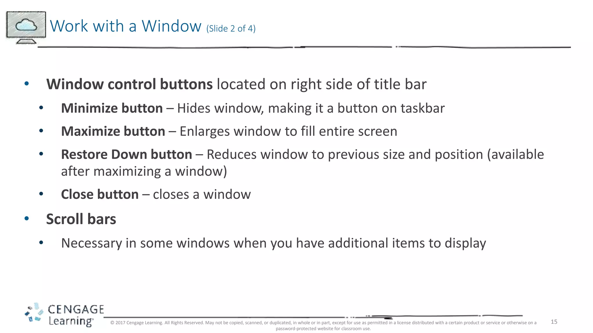 Windows 10 module 1 ppt presentation | PPTX