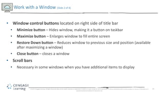 Windows 10 module 1 ppt presentation | PPTX