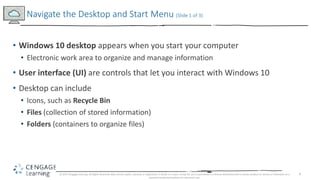 Windows 10 module 1 ppt presentation | PPTX