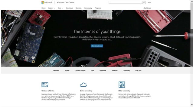Windows 10 IoT Core on Raspberry Pi 2 Usine IO | PPTX | Operating Systems | Computer Software ...