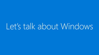 Windows 10 presentation | PPTX