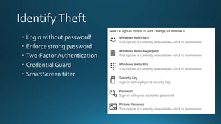 Windows 10 security | PPT
