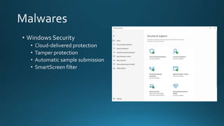 Windows 10 security | PPT