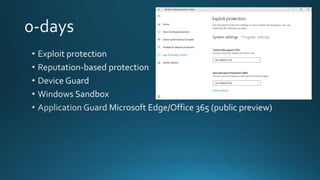 Windows 10 security | PPT