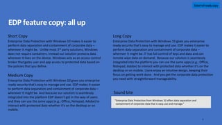 Windows 10: Security Focus (part II) | PPT