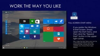 Windows 10 – 8 Tips & Tricks | PPTX