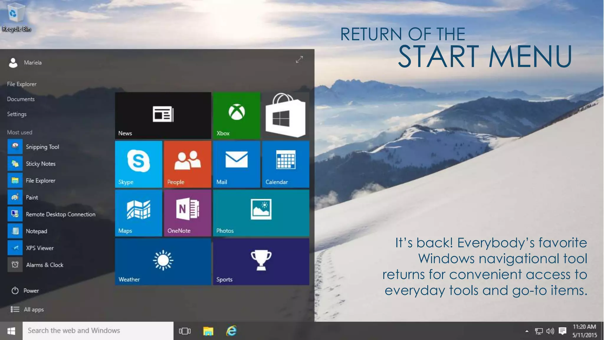 Eight Hot New Features of Windows 10 | PPT