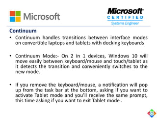 Windows 10 New Features... | PPT