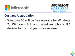 Windows 10 New Features... | PPT