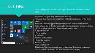 Windows 10 user guide | PPTX