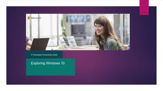 Windows 10 user guide | PPTX