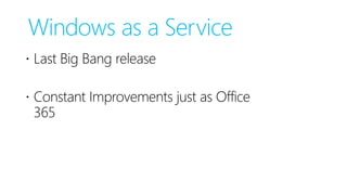 Windows10 why upgrade | PPT
