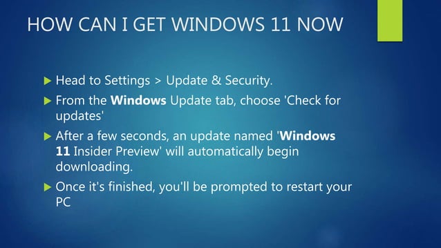 Windows 11 | PPTX | Operating Systems | Computer Software and Applications