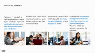 Windows 11 for the Enterprise | PDF