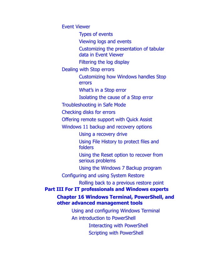 Windows 11 Inside Out - Tudo que voce precisa saber | PDF