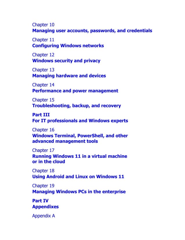 Windows 11 Inside Out - Tudo que voce precisa saber | PDF