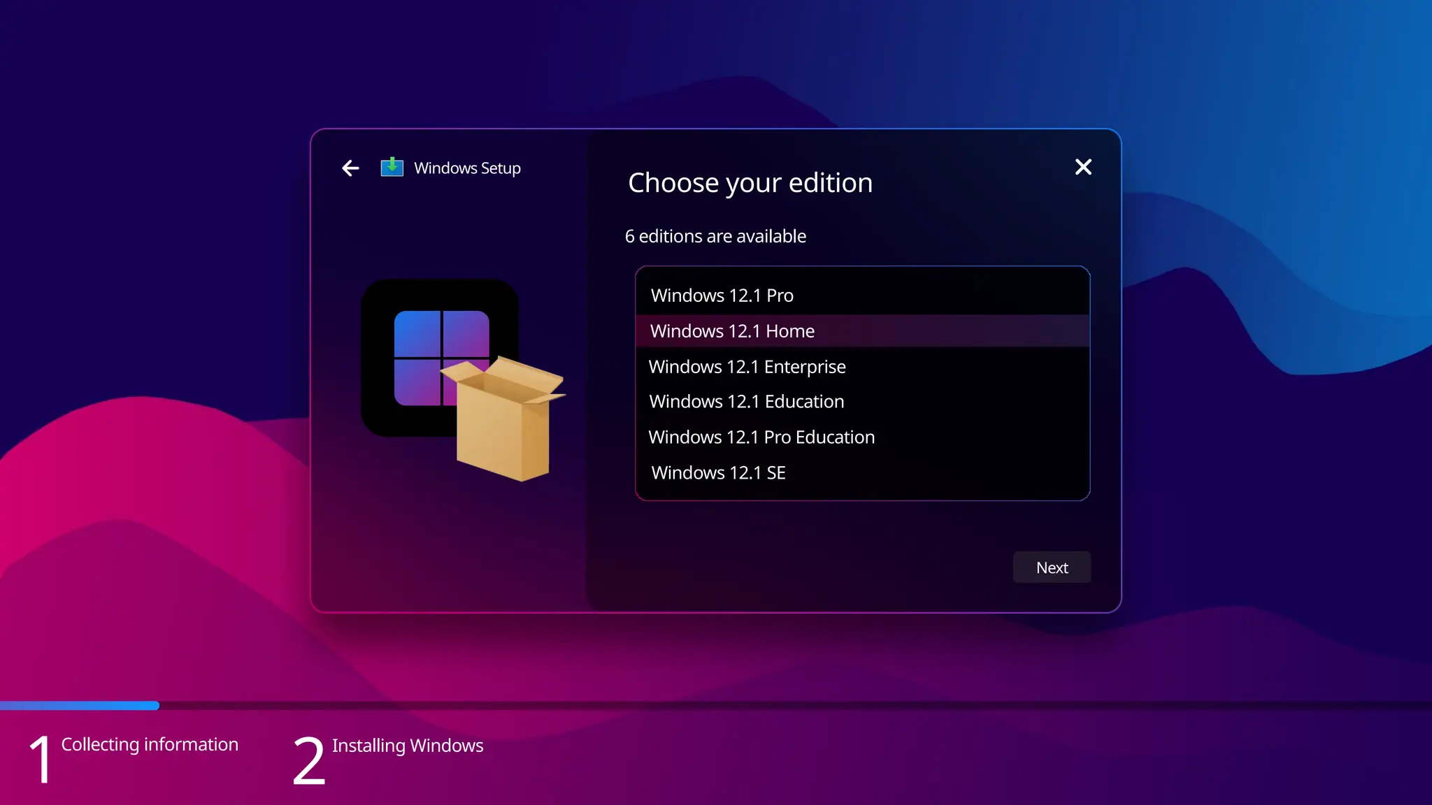 Windows 12.1 Concept PPTX File by AR 4789 | PPTX