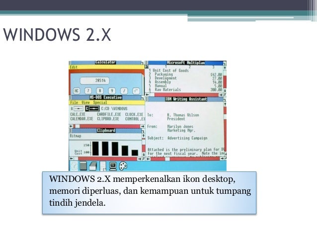 Windows 2.x
