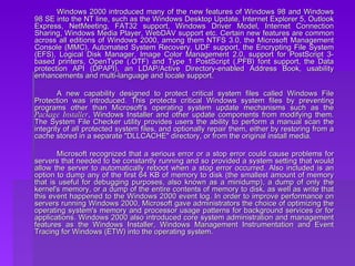 Windows 2000 Presentation | PPT