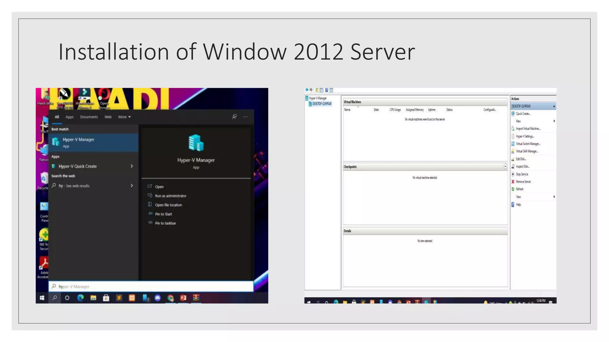 Windows 2012 server | PPTX