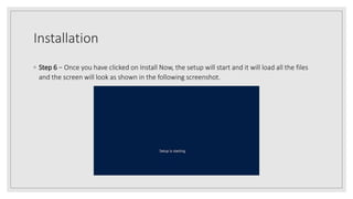 Windows 2012 server | PPTX