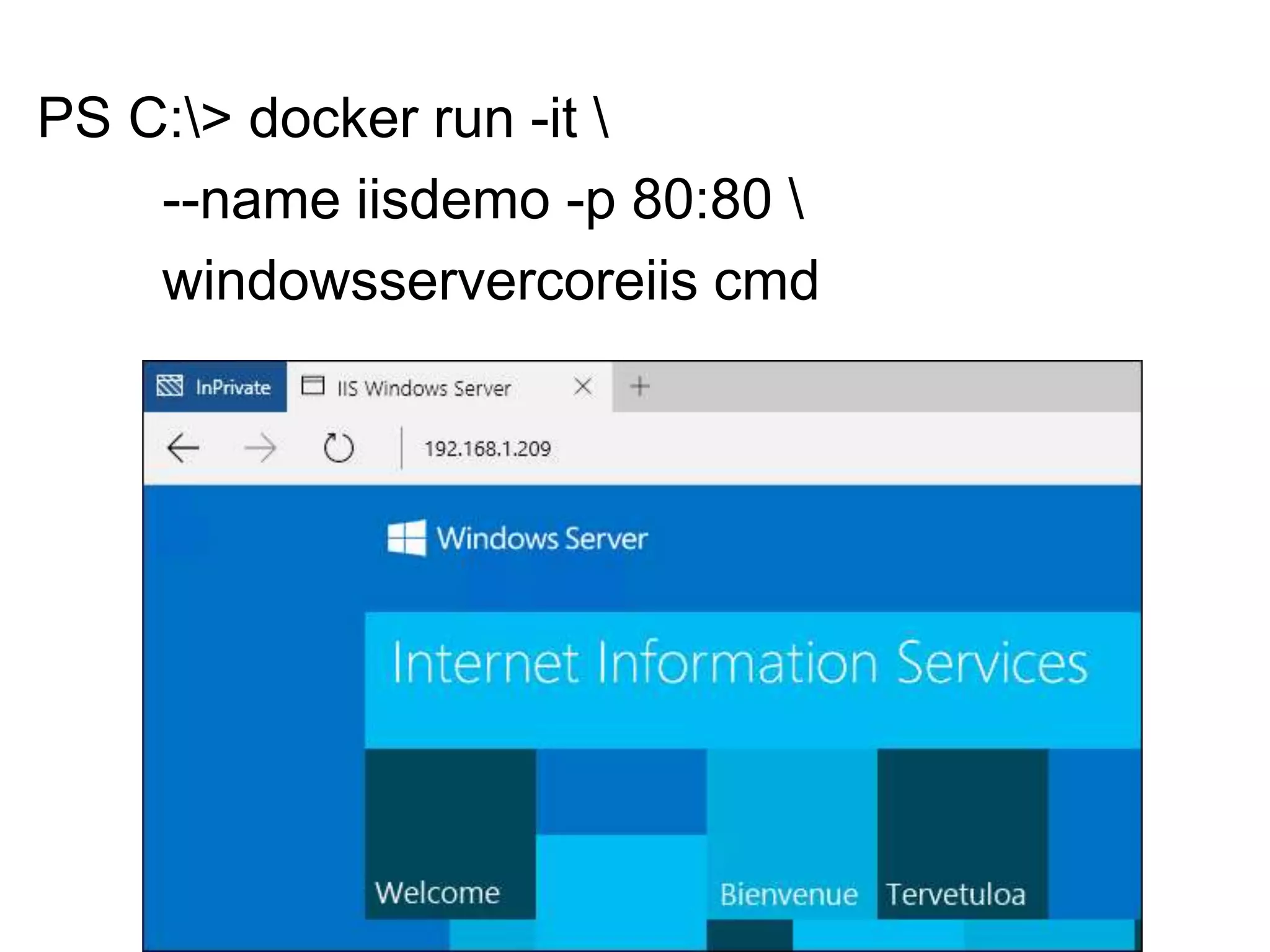 Deploying Windows Containers on Windows Server 2016 | PPT