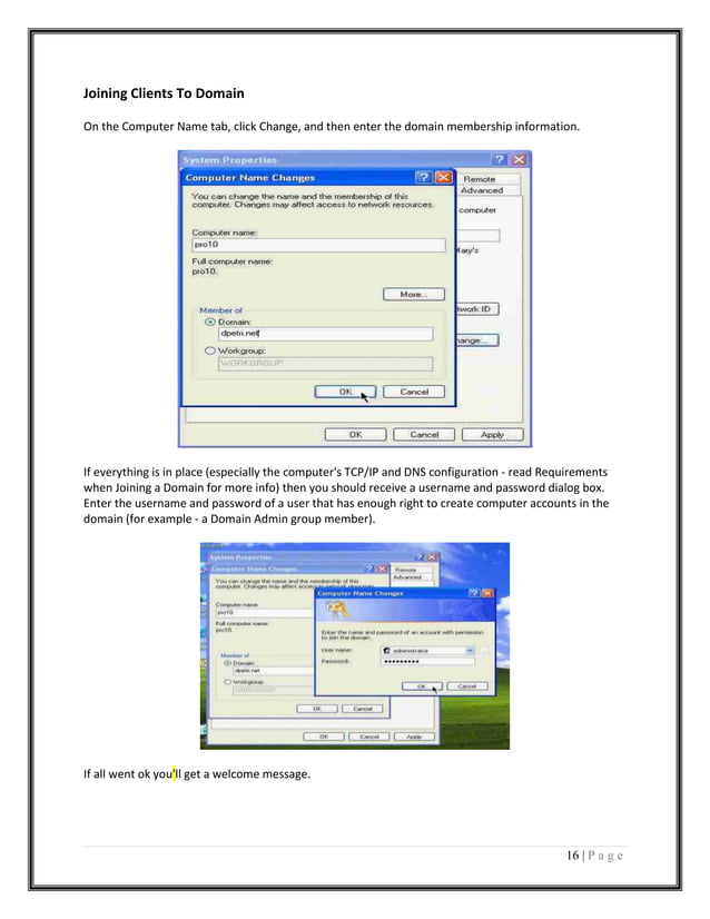 Windows 2003 Server | DOCX | Operating Systems | Computer Software and Applications