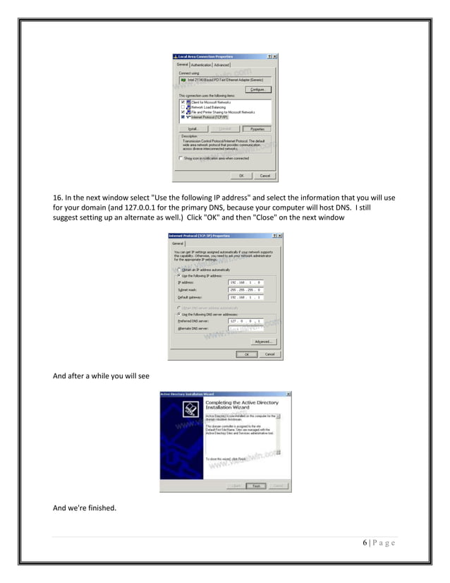 Windows 2003 Server | DOCX | Operating Systems | Computer Software and Applications