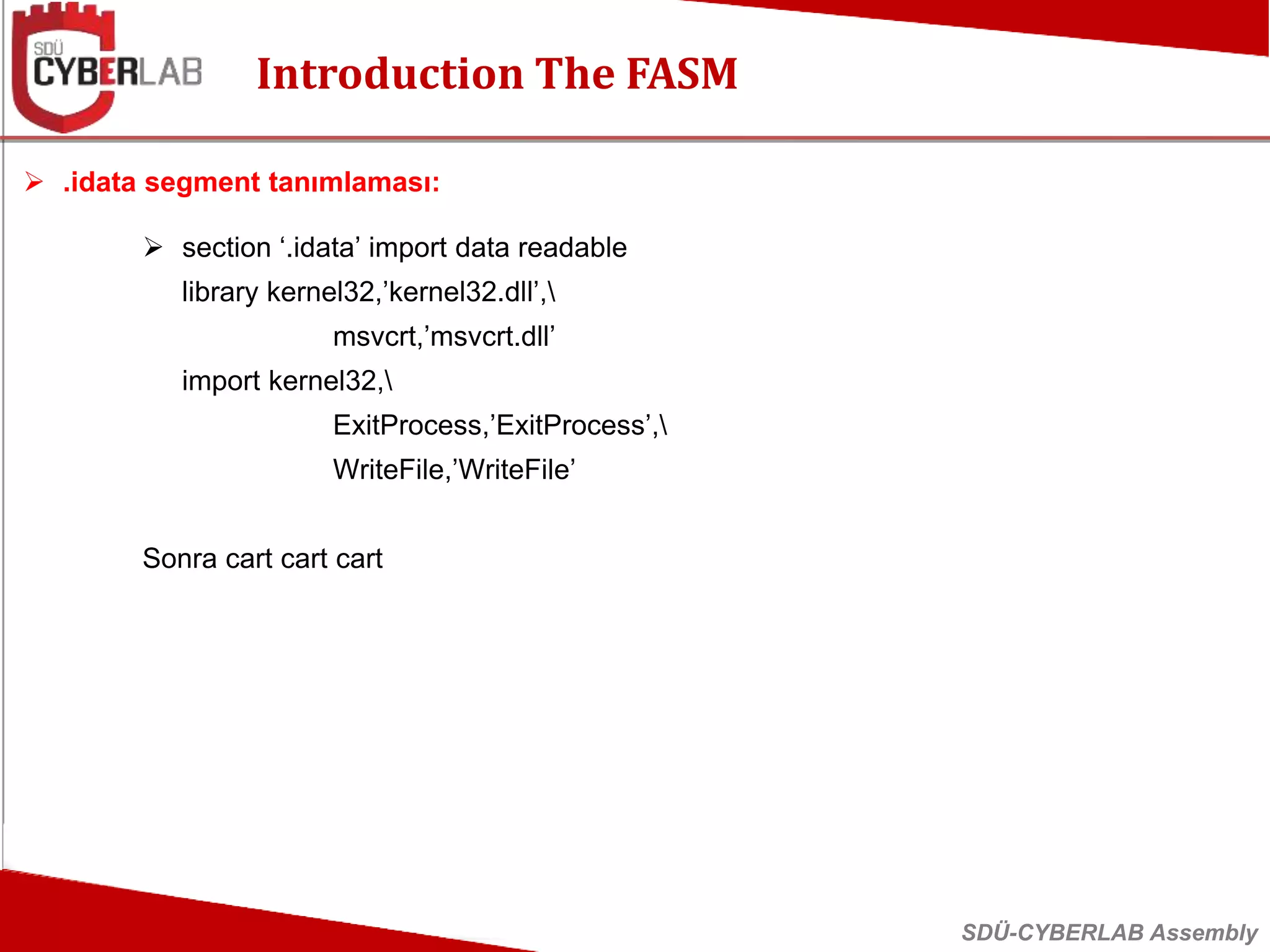 Windows 32 bit-asm | PPT