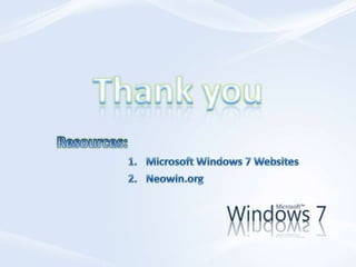 Windows 7 | PPT