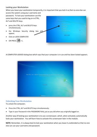 Windows 7 | PDF