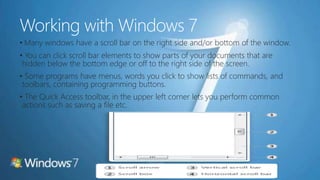 Microsoft Windows 7 | PPTX