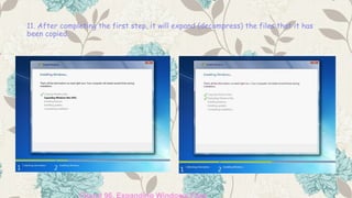 Windows 7 Installation | PPT