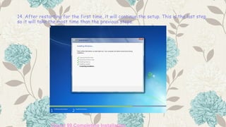 Windows 7 Installation | PPT