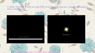Windows 7 Installation | PPT